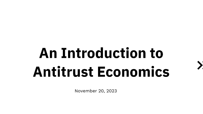 An Introduction to Antitrust Economics by Tirza Angerhofer on Prezi