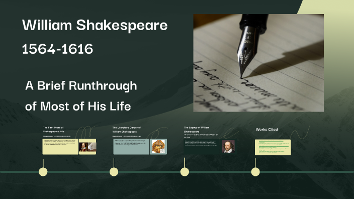 Shakespeare's Life by GABRIEL BARRON on Prezi