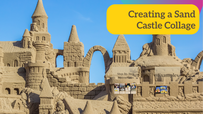Creating a Sand Castle Collage for Students with Low Functioning Autism ...