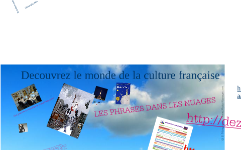 Le monde de la culture française/Presentation FSL Partie 1 by Daniela ...