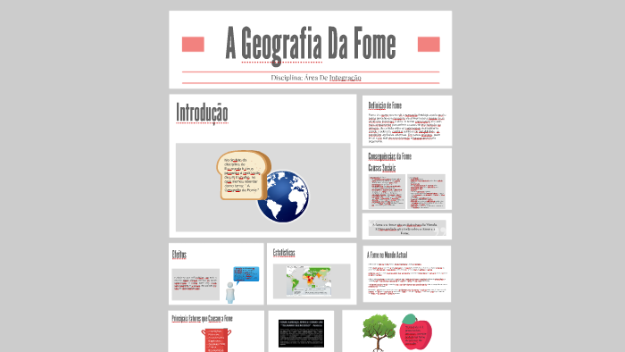 A Geografia Da Fome by Tânia Gomes on Prezi