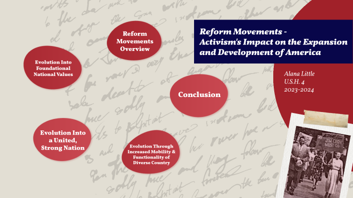 Expansion Performance Task - Reform Movements by Alana Little on Prezi