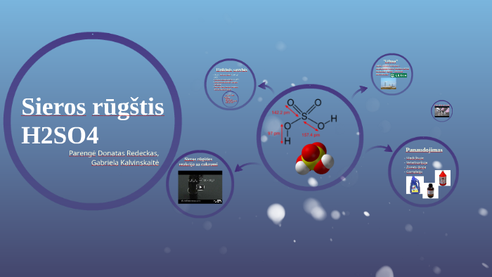 Sieros rūgštis by Gabriela Kalvinskaitė on Prezi