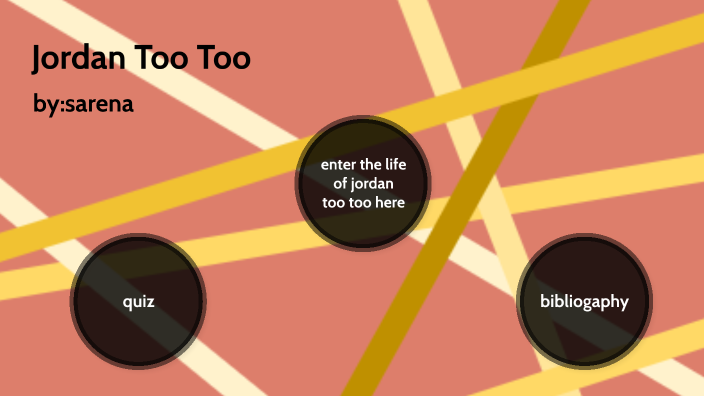 Jordan Too Too by SP - 07DG 809999 Robert H Lagerquist Sr PS on Prezi