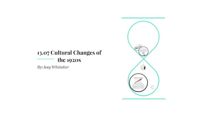 13.07 Cultural Changes of the 1920s by Ivey Whitaker on Prezi