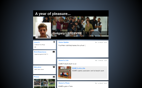 Grégory LEFEBVRE by Grégory LEFEBVRE on Prezi