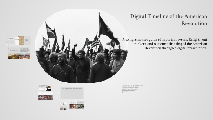 Digital Timeline of the American Revolution by Rachael Jacques on Prezi