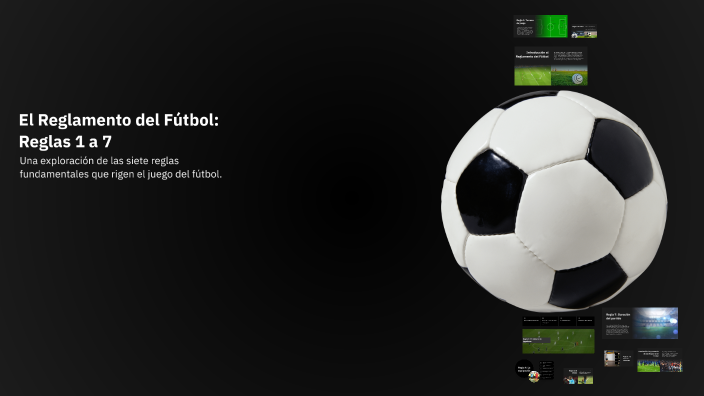 El Reglamento del Fútbol: Reglas 1 a 7 by Karina Carrillo on Prezi
