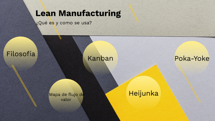 herramientas de lean manufacturing by Oscar Alejandro Castro on Prezi