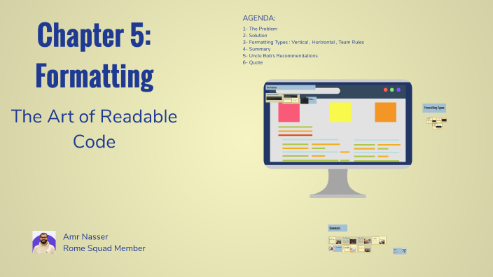 Chapter 5: Formatting by Amr Nasser on Prezi