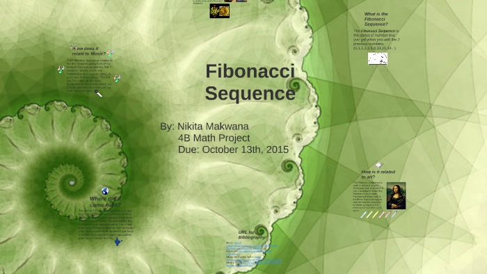 Fibonacci Sequence by Niki Makwana on Prezi