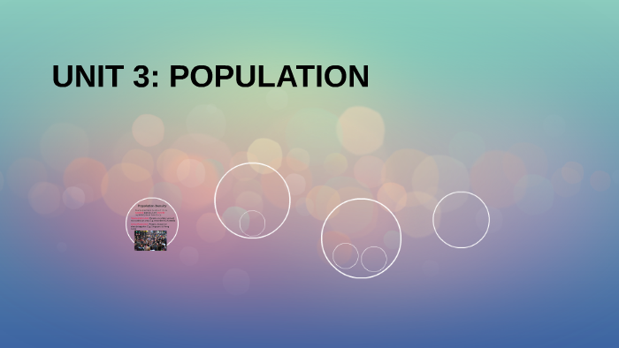 UNIT 3: POPULATION by Katie Morris on Prezi