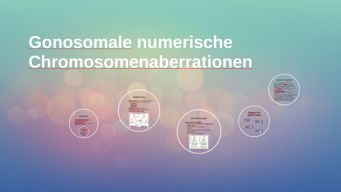 Gonosomale numerische Chromosomenaberration by Felix We on Prezi