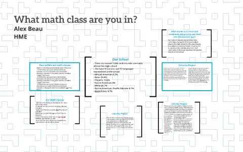 What math class are you in? by Alex Beau on Prezi