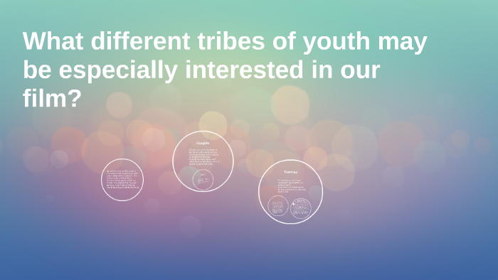 What different tribes of youth may be especially interested by ...
