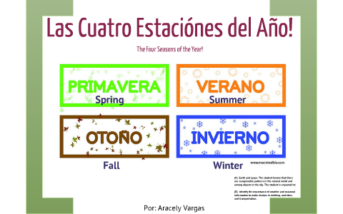 Las Cuatro Estaciones! by ara vargas