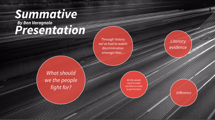 Summative Presentation by Ben Varagnolo on Prezi