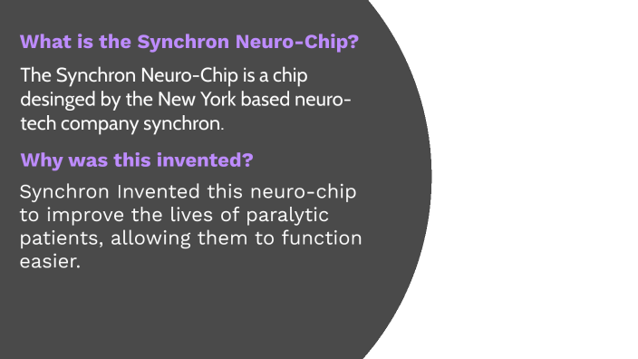 Synchron Neuro-Chip by Ryan Weibel on Prezi