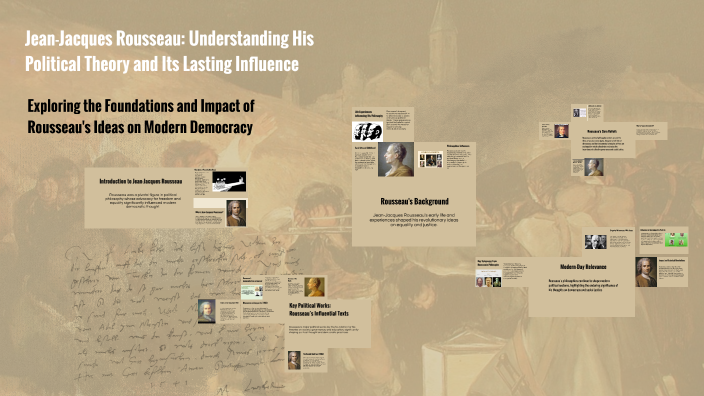 Jean-Jacques Rousseau: Understanding His Political Theory and Its ...