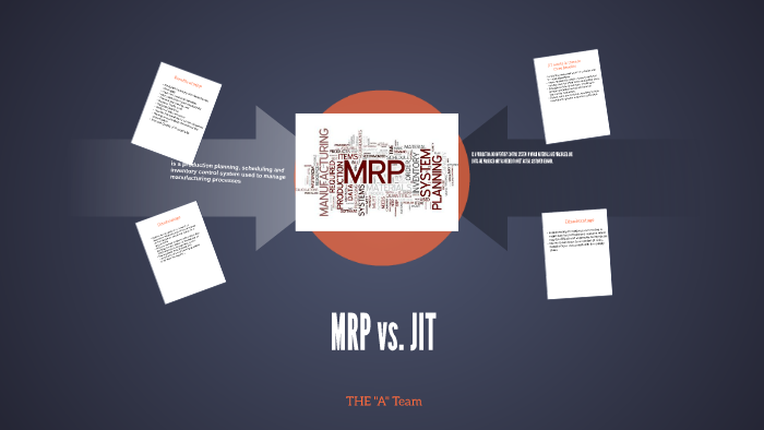 MRP vs. JIT by Rayshaw Alston on Prezi