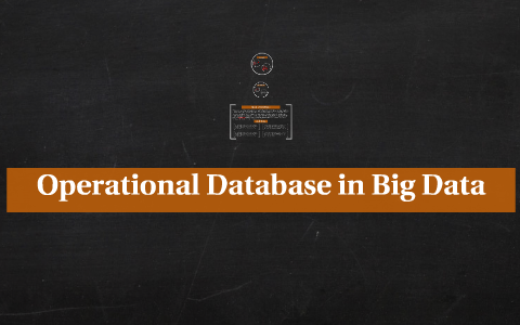 Operational Database in Big Data by Viratkumar Kothari on Prezi