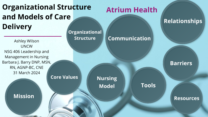 Organizational Structure and Models of Care Delivery by Ashley Wilson ...