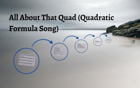 All About That Quad (Quadratic Formula Song) by Joe Roszel on Prezi