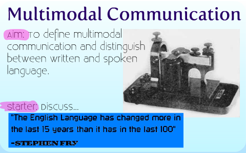 Multi-Modal Communication by Kyrill Potapov on Prezi