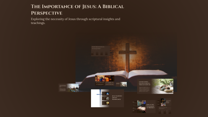 The Importance of Jesus: A Biblical Perspective by McKenzie Summers on ...
