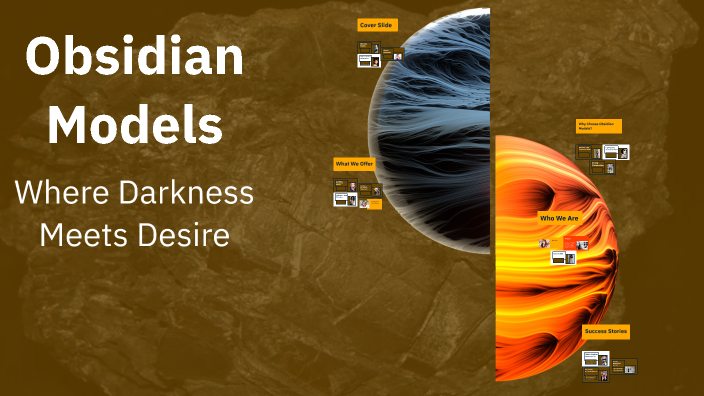 Obsidian Models by Chris on Prezi