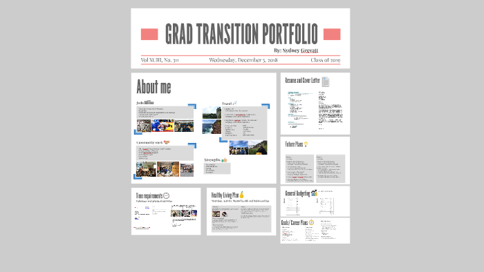 Grad Transition Portfolio by donna hanson on Prezi