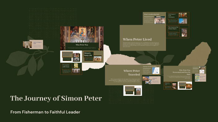 The Journey of Simon Peter by Imke Magro on Prezi