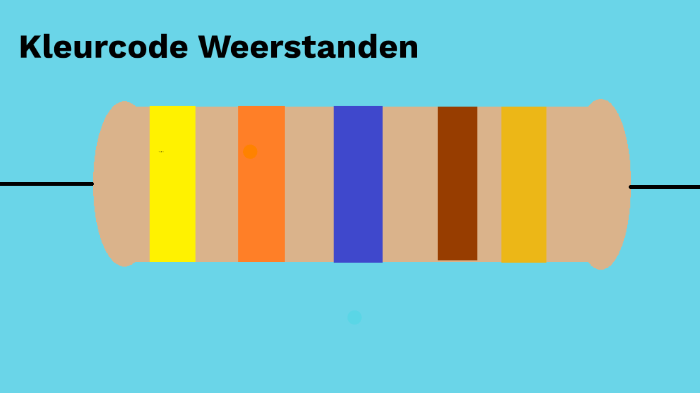 Weerstand kleurcode by Lindsey Linden on Prezi