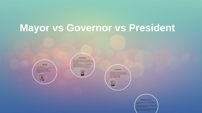 Governor vs Mayor vs President by Alexandra Johnson on Prezi