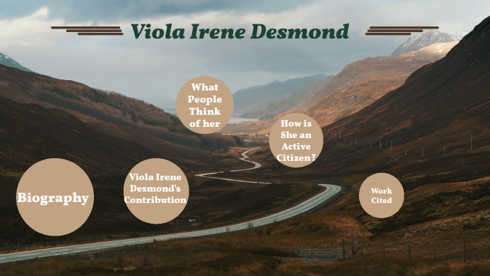 Viola Irene Desmond by AA - 10SC 762101 Harold M Brathwaite SS on Prezi