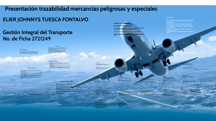 Presentación trazabilidad mercancías peligrosas y especiales, Elier ...