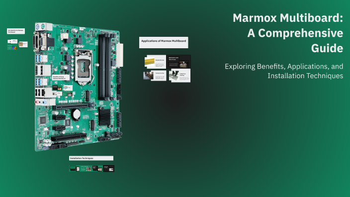 Marmox Multiboard: A Comprehensive Guide by Mohammed Yasir Hussain on Prezi