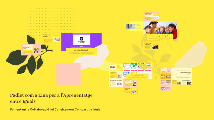 Padlet com a Eina per a l'Aprenentatge entre Iguals by Gabriel Calonge ...