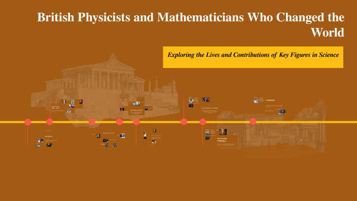 British Physicists and Mathematicians Who Changed the World by Pak Kat ...