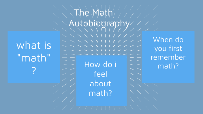 The Math Autobiography Project by Jordiana Diorr on Prezi
