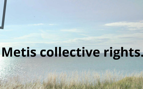 Metis collective rights. by esme mccallum
