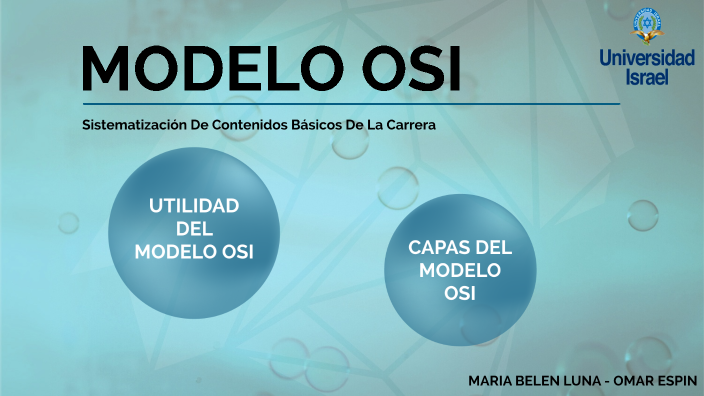 MODELO OSI by Maria Belen Luna on Prezi