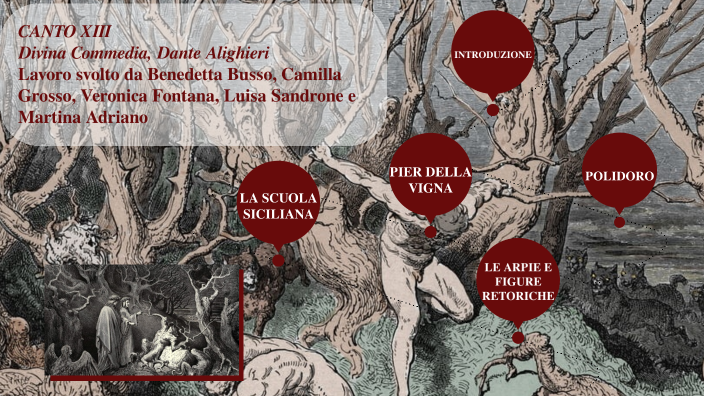 DIVINA COMMEDIA: CANTO 13 by Luisa Sandrone on Prezi