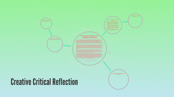 Critical Reflection by Elijah Reid on Prezi