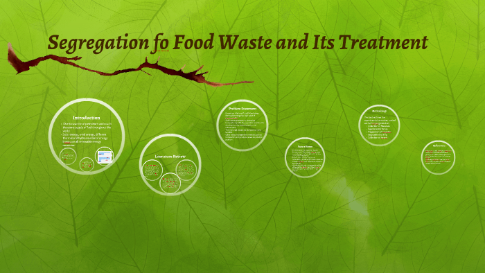 Segregation fo Food Waste and Its Treatment by Shubham Rathod on Prezi