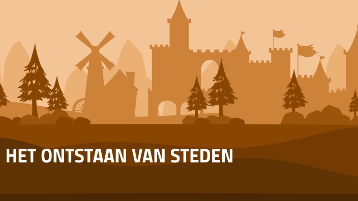 Het ontstaan van steden by Jaap Bakker on Prezi