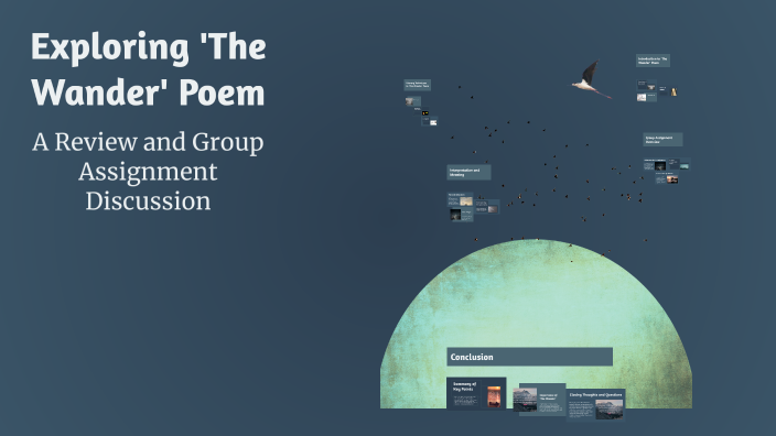 Exploring 'The Wander' Poem by falicya c on Prezi