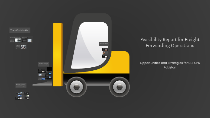 Feasibility Report for Freight Forwarding Operations by Bilal Latif on ...