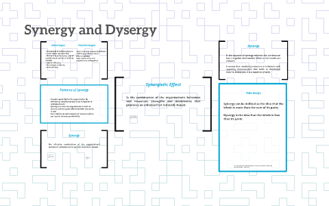 Synergy and Dysergy by Joey James Discipulo on Prezi