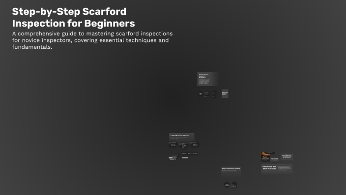 Step-by-Step Scarford Inspection for Beginners by David Bashemera on Prezi